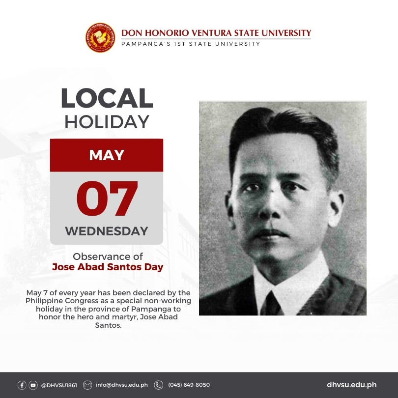 Jose Abad Santos Day | May 7, 2025